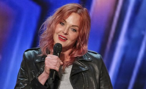 6-Foot-Tall Singer Storm Large Covers Up Tattoos On America’s Got ...