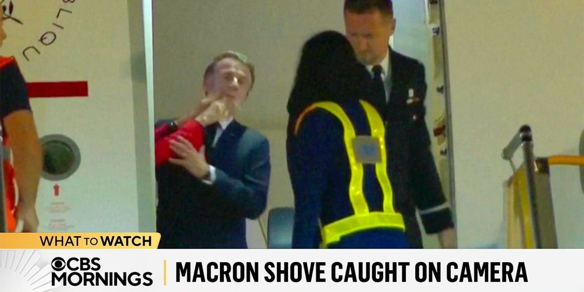 When push comes to shove, Brigitte Macron’s swat was more a mirror than ...