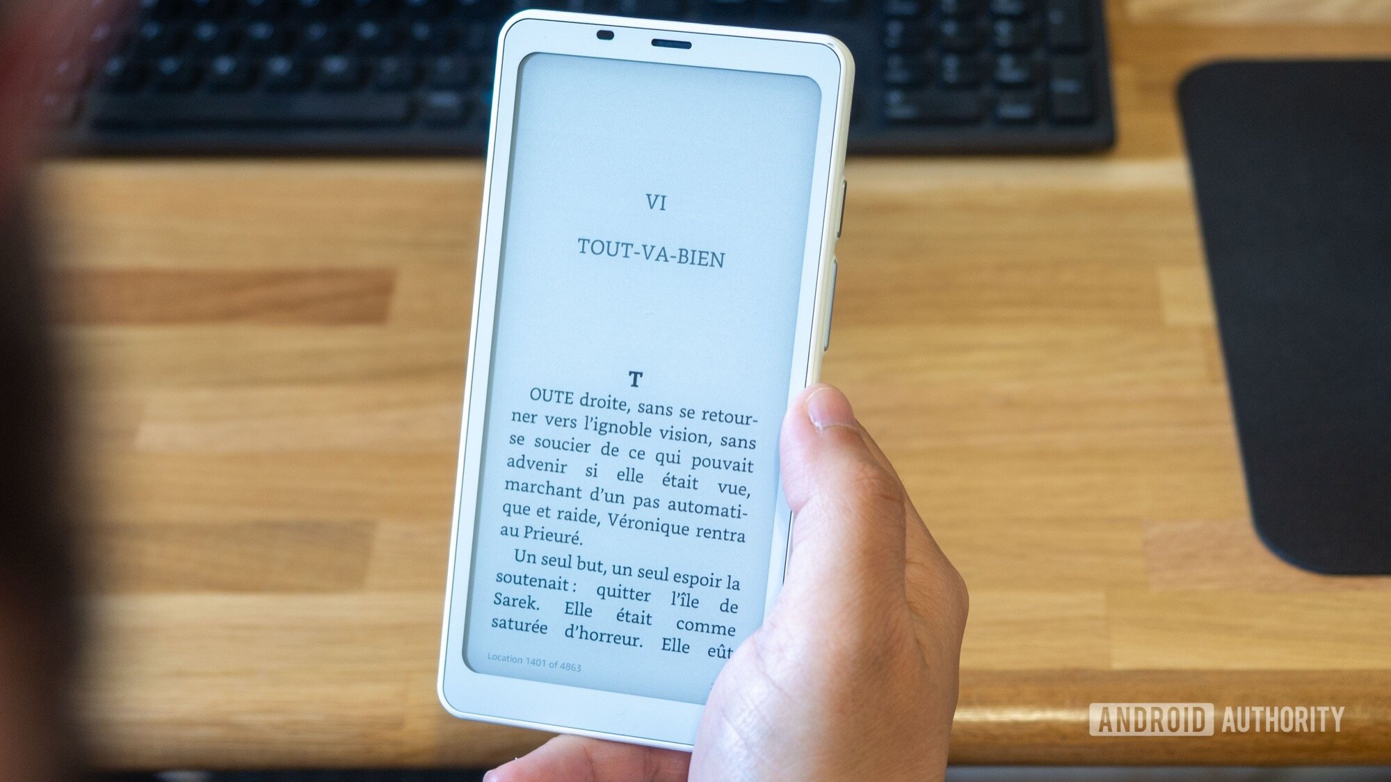 I ditched my Kindle for this small phone-sized Android e-ink reader ...