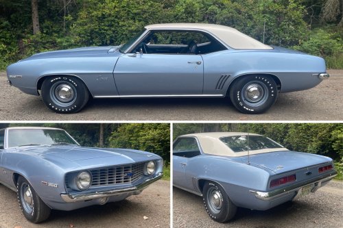 1969 Chevrolet Camaro With All-Original Sheet Metal Flaunts Rare Color ...