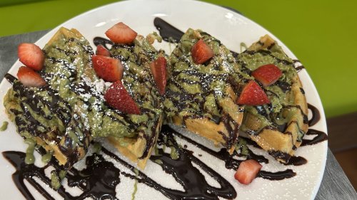 Dip and Happy review: Dubai chocolate waffles and coffee worthy of a ...