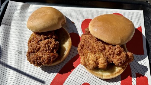 We Tried Chick Fil As New Cauliflower Sandwich Debuting In Denver