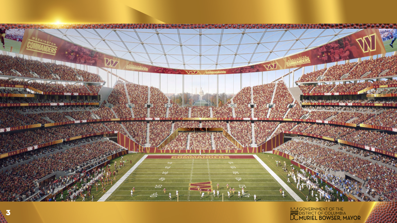 A 65,000-seat Commanders stadium — plus what's inside the RFK deal ...