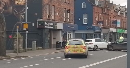 LIVE: Upper Newtownards Road closed after 'multiple vehicle crash ...
