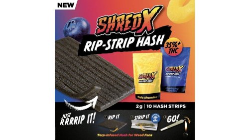 Organigram Launches SHRED X Rip-Strip Hash Making It 'Easy To Roll Your ...