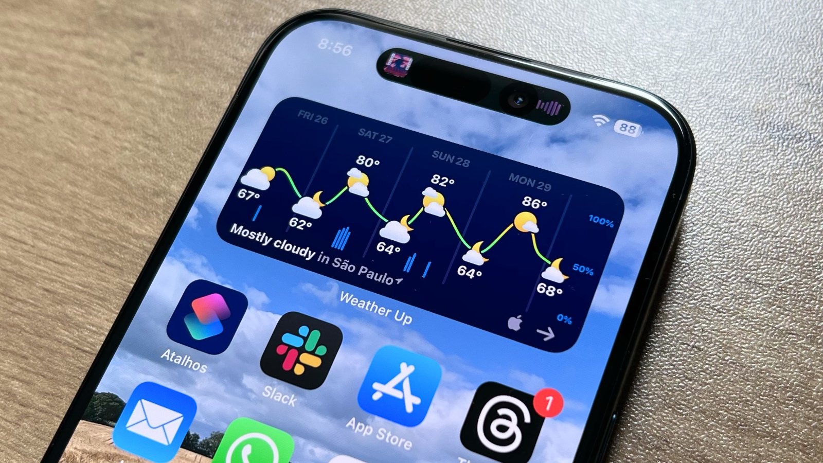 Weather Up For Iphone Updated With Interactive Widgets On The Home Screen