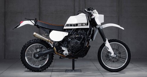 Desert Raider: A Yamaha Ténéré 700 with retro Dakar style | Flipboard