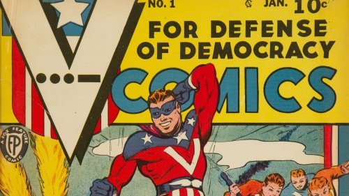 The Fascinating History Behind V-Man in Fox's V-Comics, at Auction ...