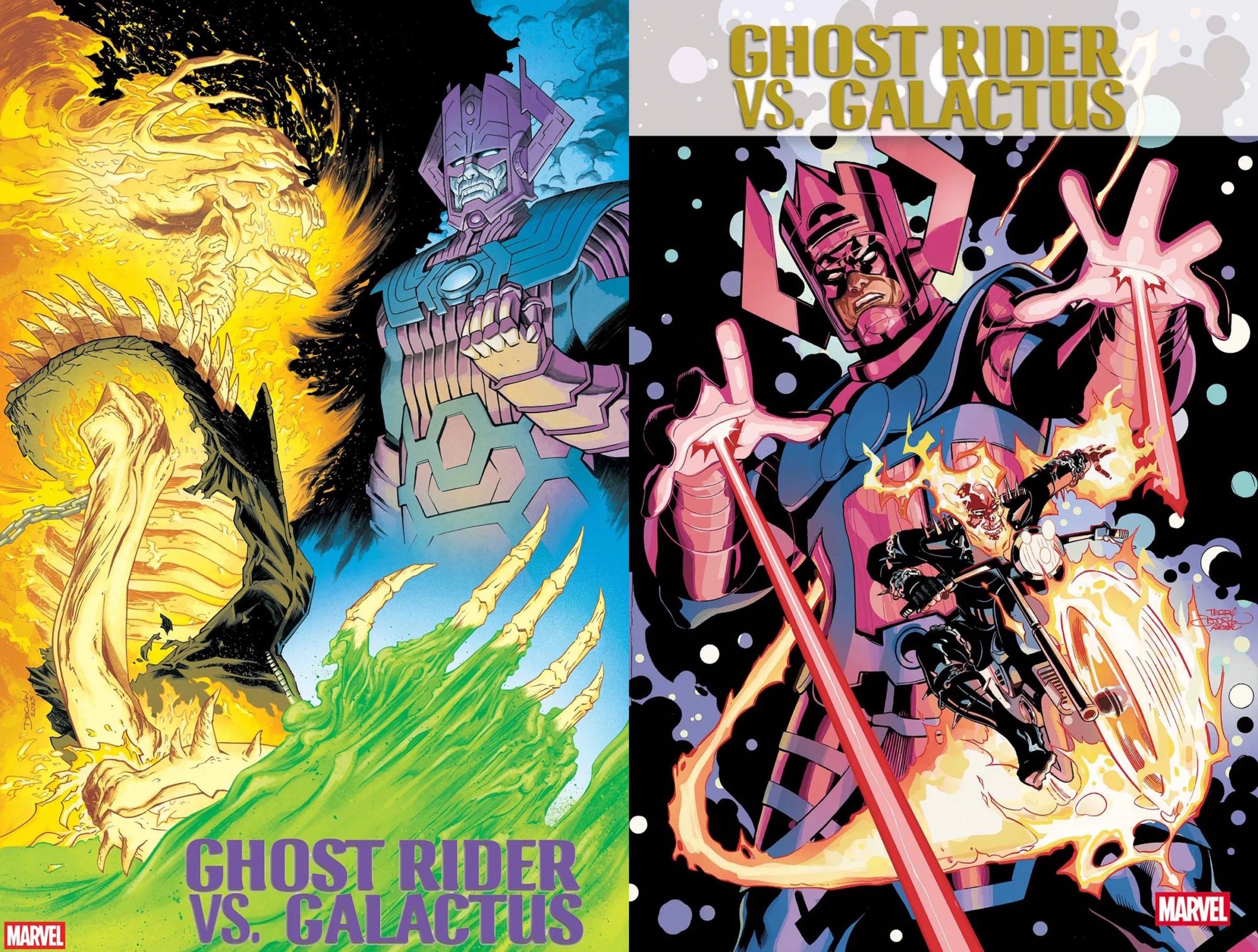 Ghost Rider Vs Galactus By JMS & Juan Ferreyra from Marvel In June ...