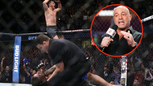 UFC legend was booed out of the Octagon after Joe Rogan called his ...