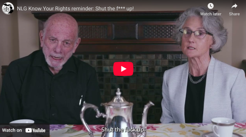 Shut the F☠ck up! Funny but helpful PSA explains what to say to cops ...