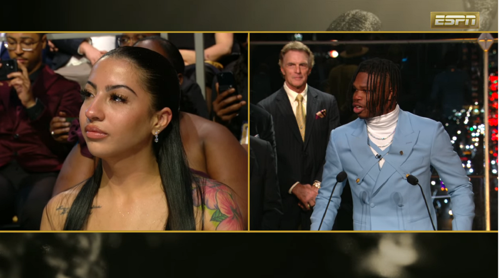 Heisman ceremony: Travis Hunter's girlfriend went viral for the ...