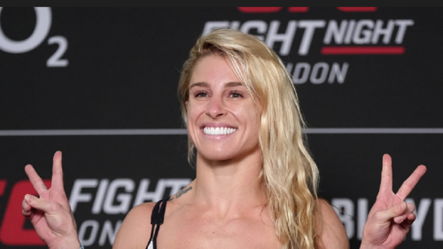 UFC Star Hannah Goldy Causes A Stir With Latest Bathing Suit Photo On ...
