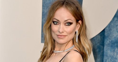 Olivia Wilde Stole The Show In A Leather Bra At The Oscars After Party