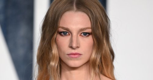 Hunter Schafer’s Feather Top Was the Talk of the Oscars After Parties ...