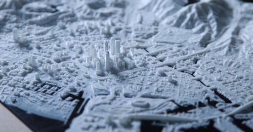 This painstakingly detailed map of GTA V is a 3D printed masterpiece ...