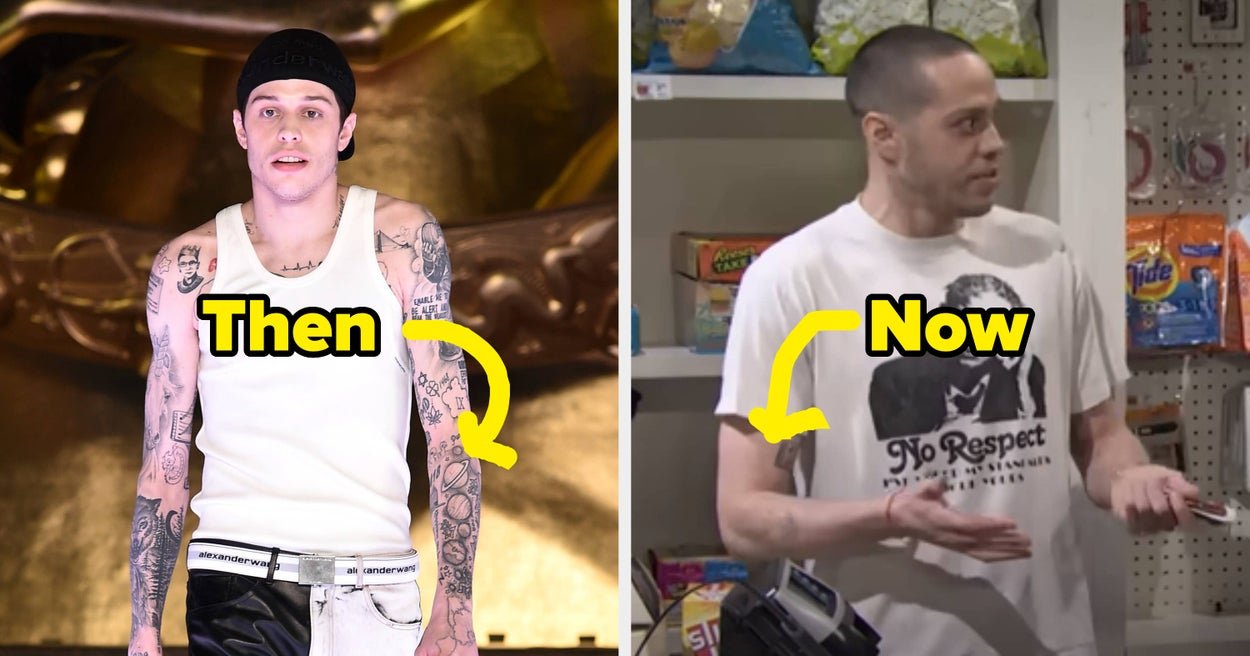 After 4 Years Of Tattoo Removals, Pete Davidson Showed Off His Progress | Flipboard