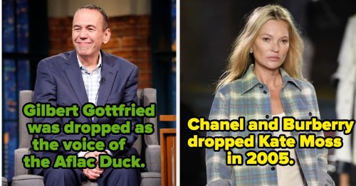 14 Famous People Who Were Dropped By Brands After They Did Something ...