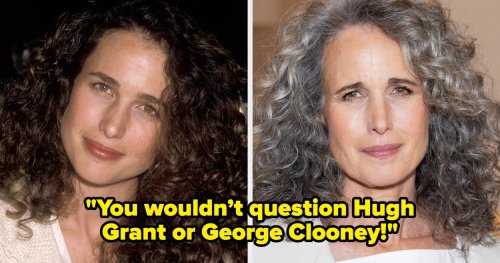 “You Wouldn’t Question Hugh Grant Or George Clooney!”: Andie MacDowell ...