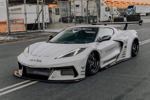Liberty Walk Introduces $20K Widebody Kit For C8 Corvette | Flipboard
