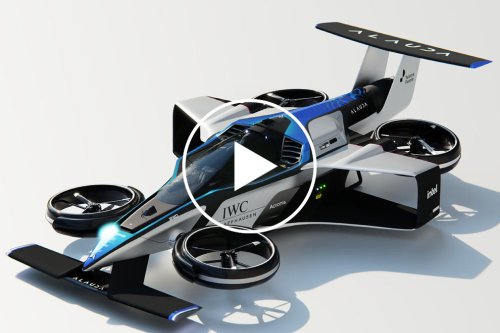 220-MPH Flying Race Car Looks Like An F1 Car For The Skies | Flipboard