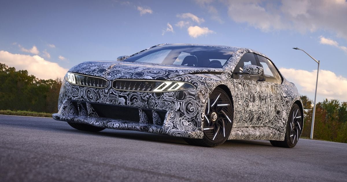 Electric BMW M3 previewed with Vision Driving Experience concept ...