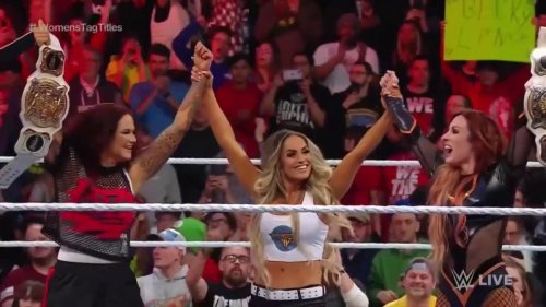 WWE Raw results, recap, highlights: Trish Stratus returns to help Becky Lynch and Lita win women ...