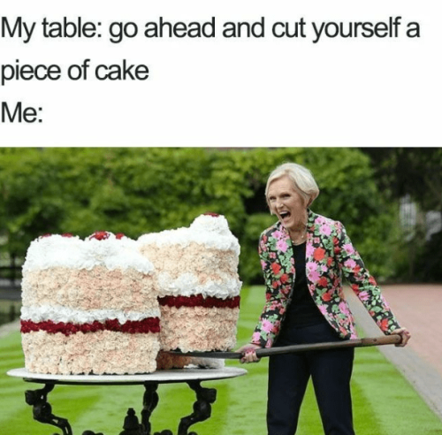 A Collection of Cake Memes That Leave No Crumbs | Flipboard