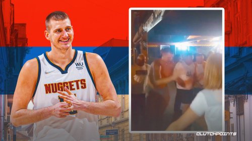 Nikola Jokic dancing shirtless in Serbia is the one video you MUST ...