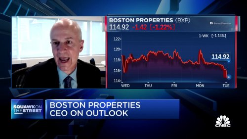 Boston Properties CEO on commerical real estate outlook and returning ...