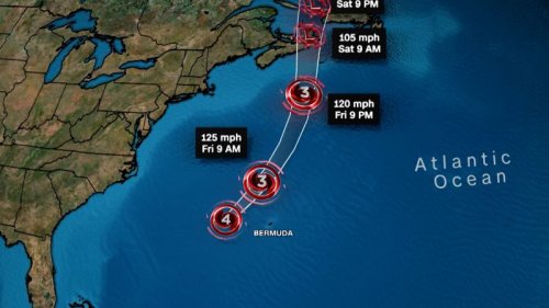 Hurricane Fiona and Tropical Depression Nine forecast video: See where ...