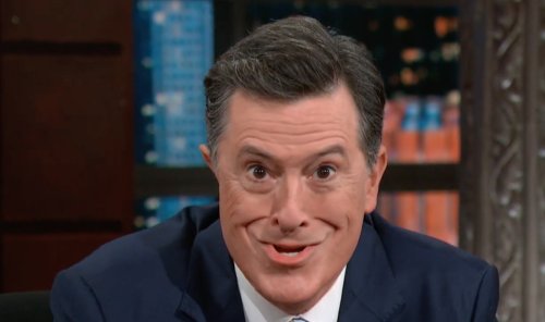 ‘It: Chapter Two’ Star Bill Skarsgård Gives Stephen Colbert a Pennywise ...