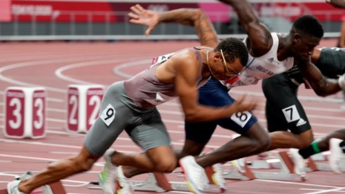 Canadian sprinter De Grasse cruises into 100 semifinal with season-best ...