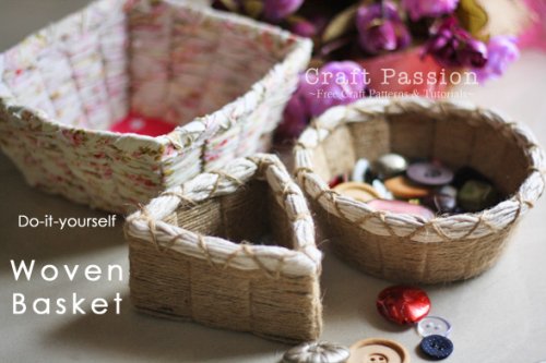 easy-basket-weaving-diy-tutorial-craft-passion-flipboard