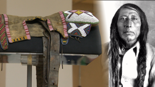 Pipe and saddle owned by Chief Poundmaker returned to descendants in ...