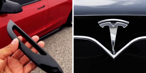 Did this Tesla Owner 'Ruin' His Car with Stick-On Door Handles? | Flipboard