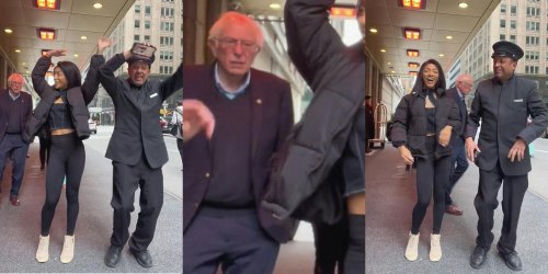 'Nailed it @bernie,' Bernie Sanders accidentally stumbles into TikTok ...