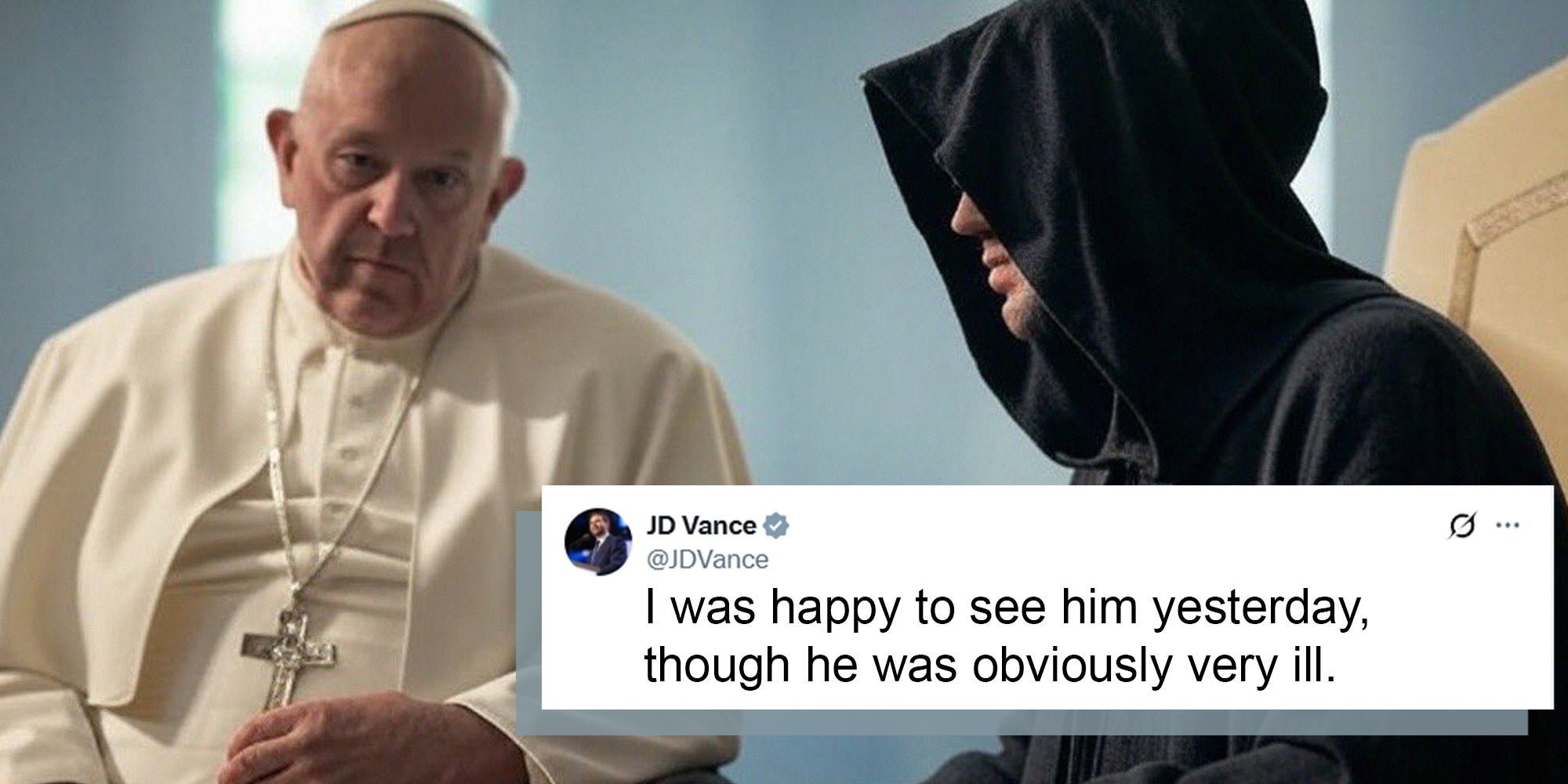 Pope Francis Dying Hours After Meeting JD Vance Sparked A Truly Dark ...