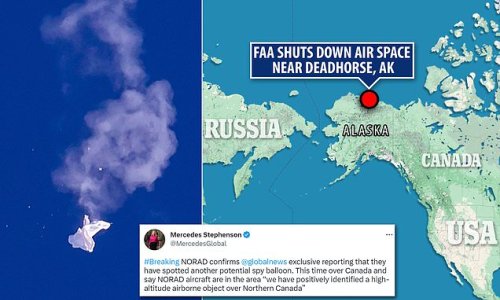 Two Or More Potential Spy Balloons Are Being Monitored By Us Military