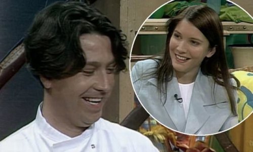 John Torode and wife Lisa Faulkner's first encounter on 90s TV ...
