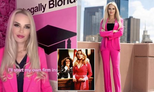 The real-life Legally Blonde! Bombshell lawyer, 31, who was 'degraded ...