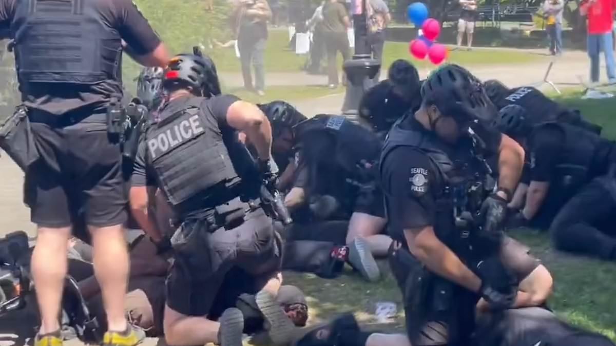 Outrage as Christian prayer rally attacked by mob of woke trans ...