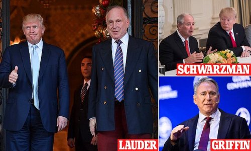 Three billionaires DUMP Trump in two days: Estée Lauder heir and ...