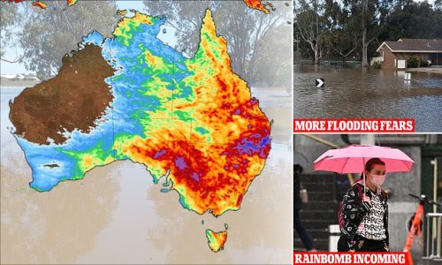Terrifying map shows swathes of Australia's east coast inundated by ...