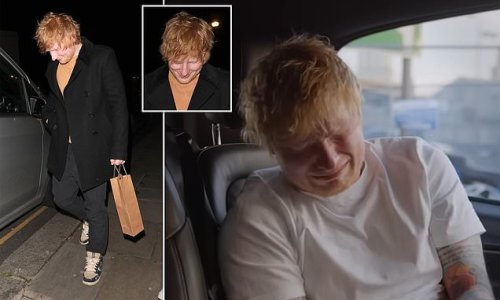 PICTURE EXCLUSIVE: Ed Sheeran appears in high spirits as he enjoys ...