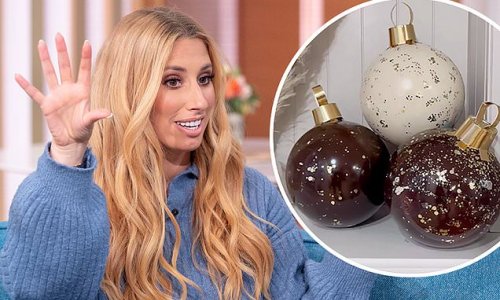 'The only balls I want for Christmas': Stacey Solomon shares her quick ... 'The only balls I want for Christmas': Stacey Solomon shares her quick ...