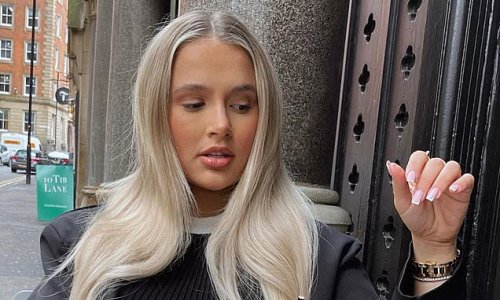 Molly Mae Hague Cuts A Smart Figure In A Grey Suit As She Returns To