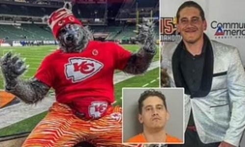 Kansas City superfan, who dressed as a wolf at games and is dubbed ... Kansas City superfan, who dressed as a wolf at games and is dubbed ...