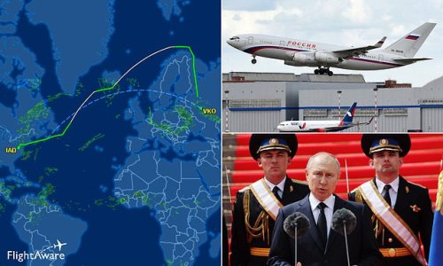 Putin sends plane to Washington DC to fly 'key diplomats' back to ...