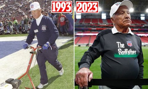 94-year-old NFL groundskeeper George Toma, dubbed 'The Sodfather' has ...